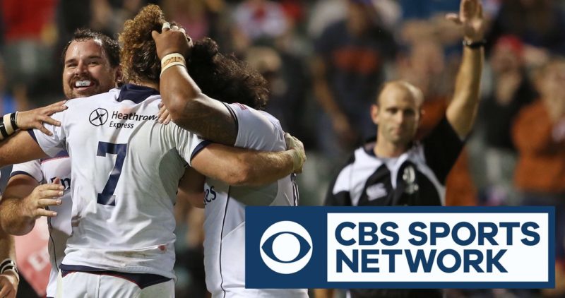 USA Rugby Summer Test Series to Air on CBS Sports Network