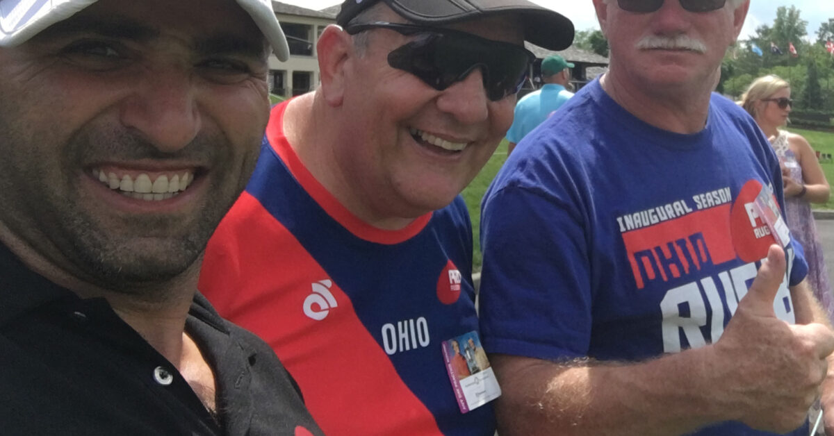 Ohio Aviators, Tiger Rugby Paul Holmes re PRO Rugby, Doug Schoninger