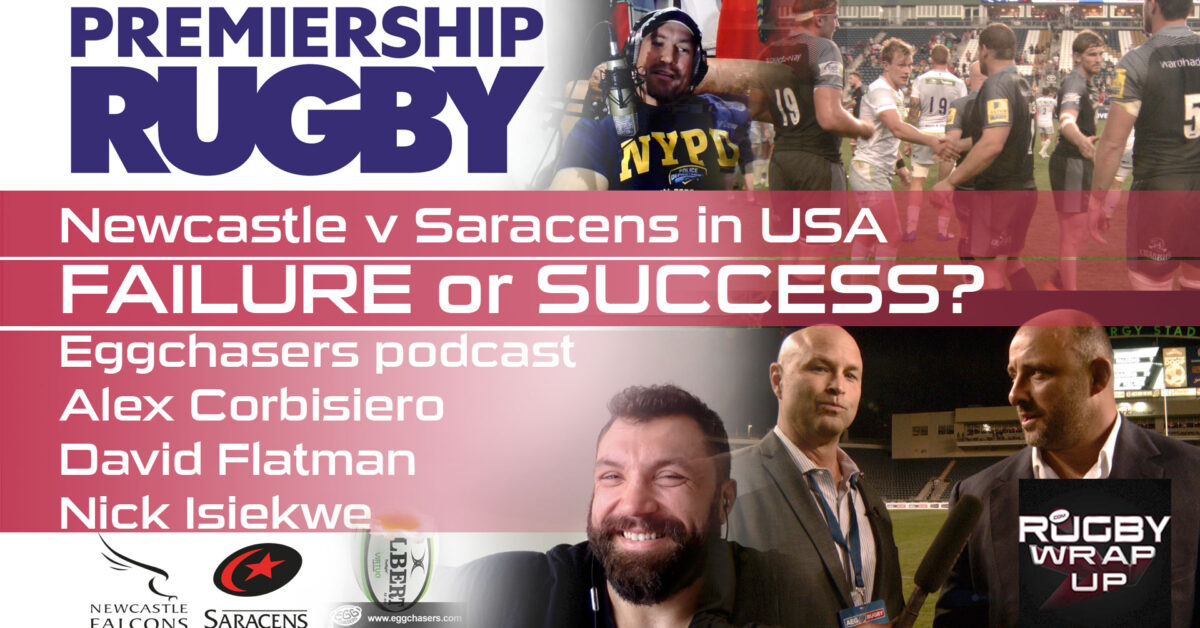 Studio Show: Premiership Rugby in USA: FAILURE or SUCCESS? Alex ...