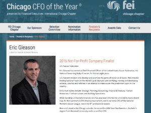 USA RUGBY WELCOMES U.S. SOCCER CFO ERIC GLEASON TO LEADERSHIP TEAM