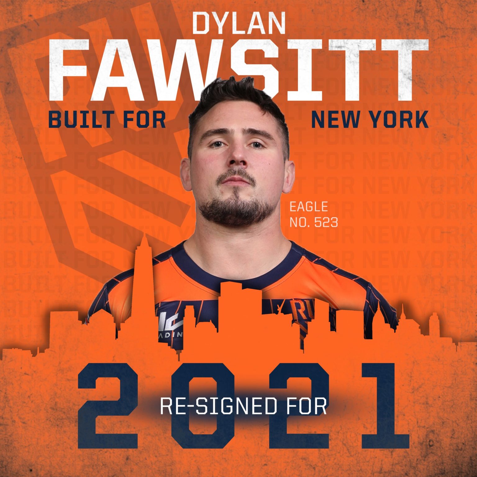 Butcher of New York. Rugby United NY Brings Back Captain Dylan Fawsitt