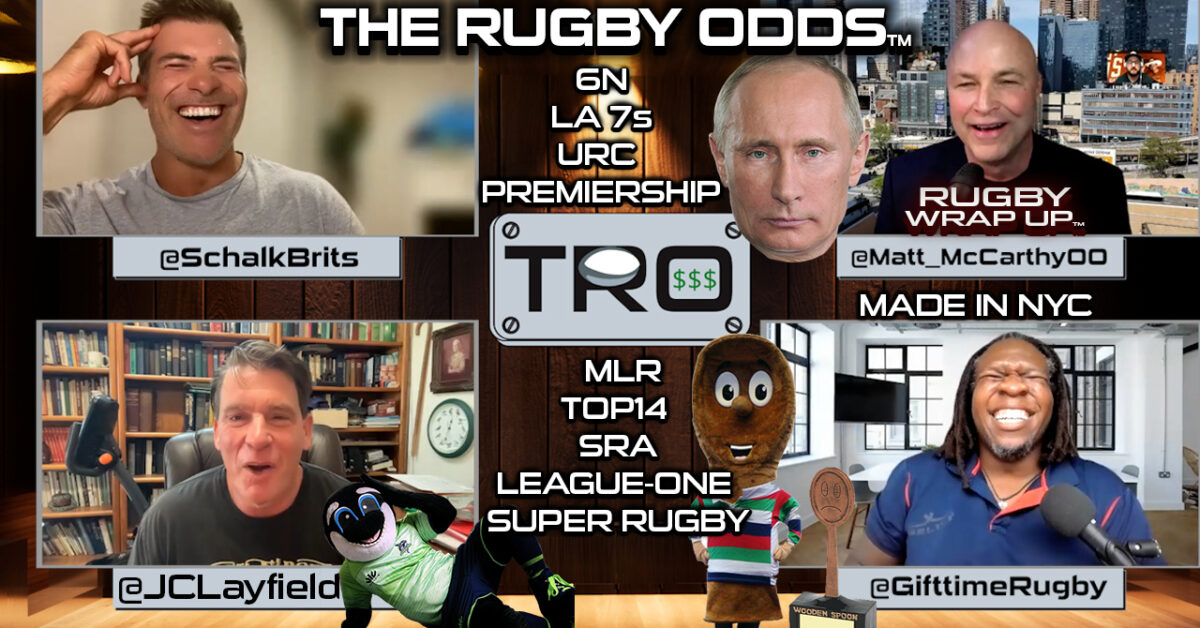 The Rugby Odds: Springbok Legend Schalk Brits, WWE Hall Of Famer JBL ...