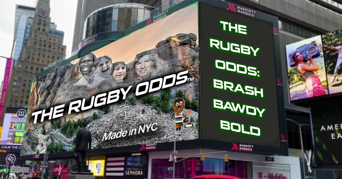 The Rugby Odds: 6N, MLR, Super Rugby, NRL, JRLO. George Hook, John ...